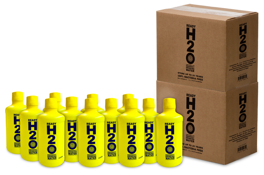 Ready H20 Emergency Drinking Water - 12 Liters (3 Gallons) - 20 Years ...