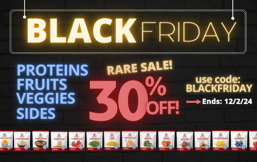 Legacy Food Storage Company | The Best Value in Freeze Dried Food