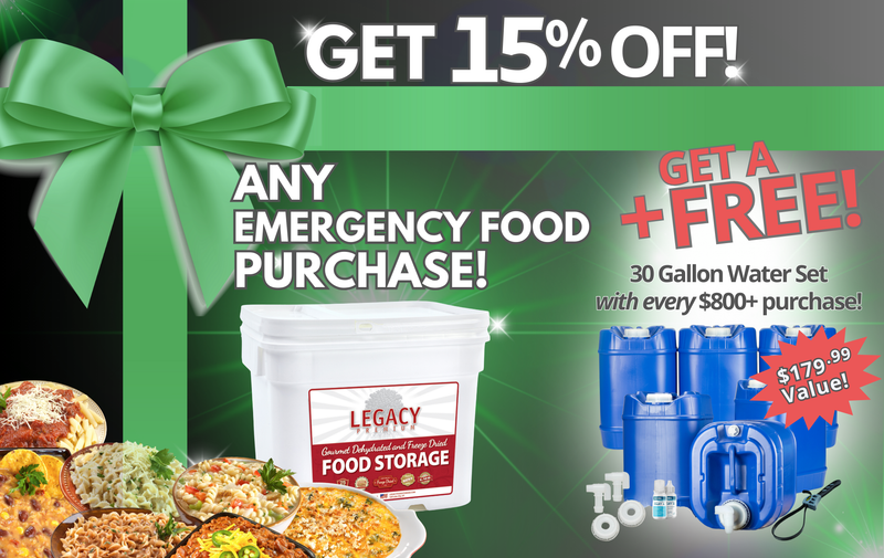 Legacy Food Storage Company | The Best Value in Freeze Dried Food
