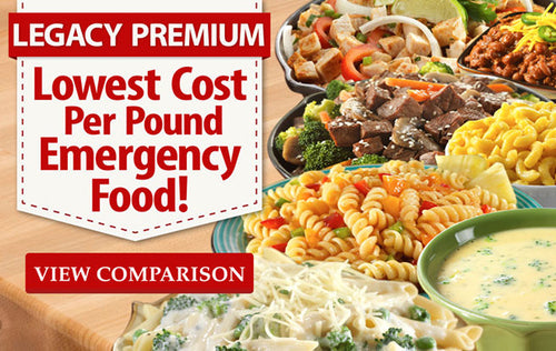 Legacy Food Storage Company | The Best Value in Freeze Dried Food