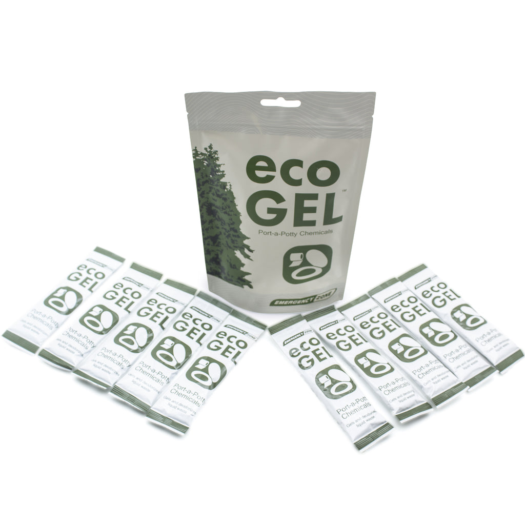 Eco Gel and Portable Toilet Liner Bags - Sanitation for Preppers ...