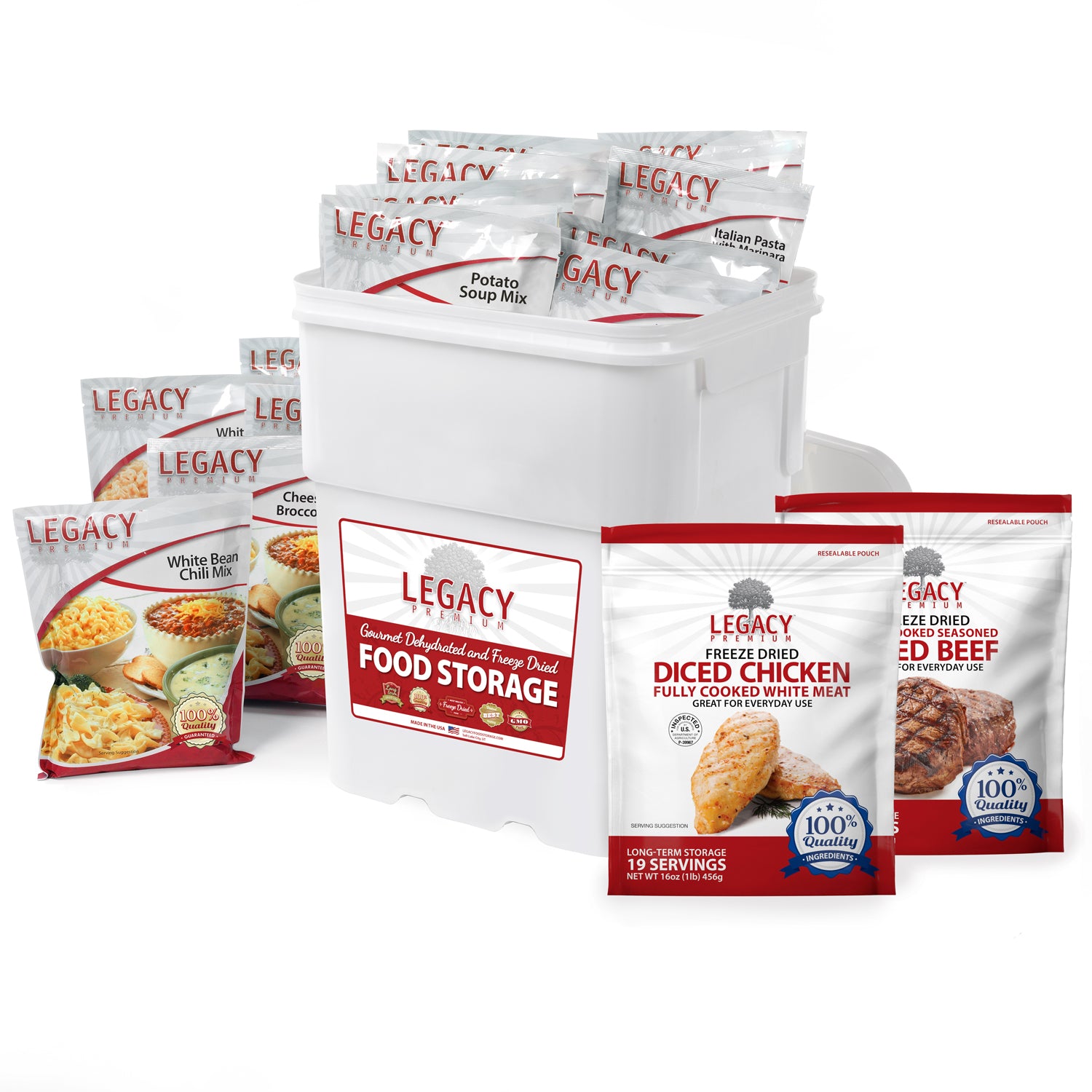 Emergency Survival Food – Legacy Food Storage
