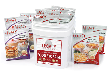 Disaster Preparedness Dehydrated Food Storage Ready Meals – Legacy Food ...