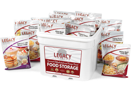 Nitrogen Packed Emergency Food Storage Rations – Legacy Food Storage