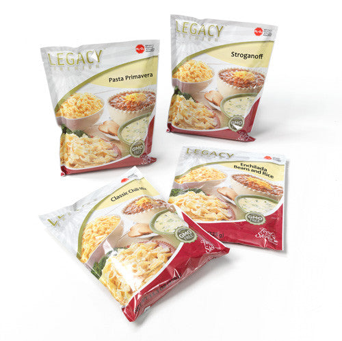 Freeze Dried Meal Sample Packs | Survival Food – Legacy Food Storage