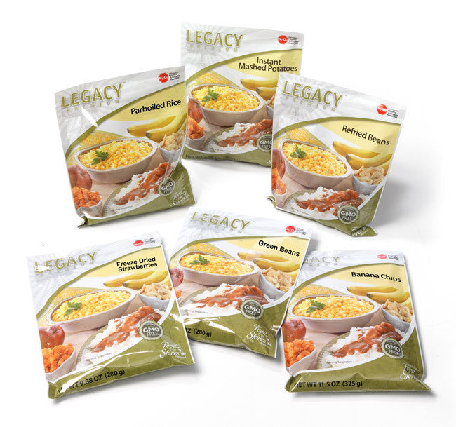 24 Serving Assorted Sides Sample Pack - Buy Emergency Foods – Legacy ...